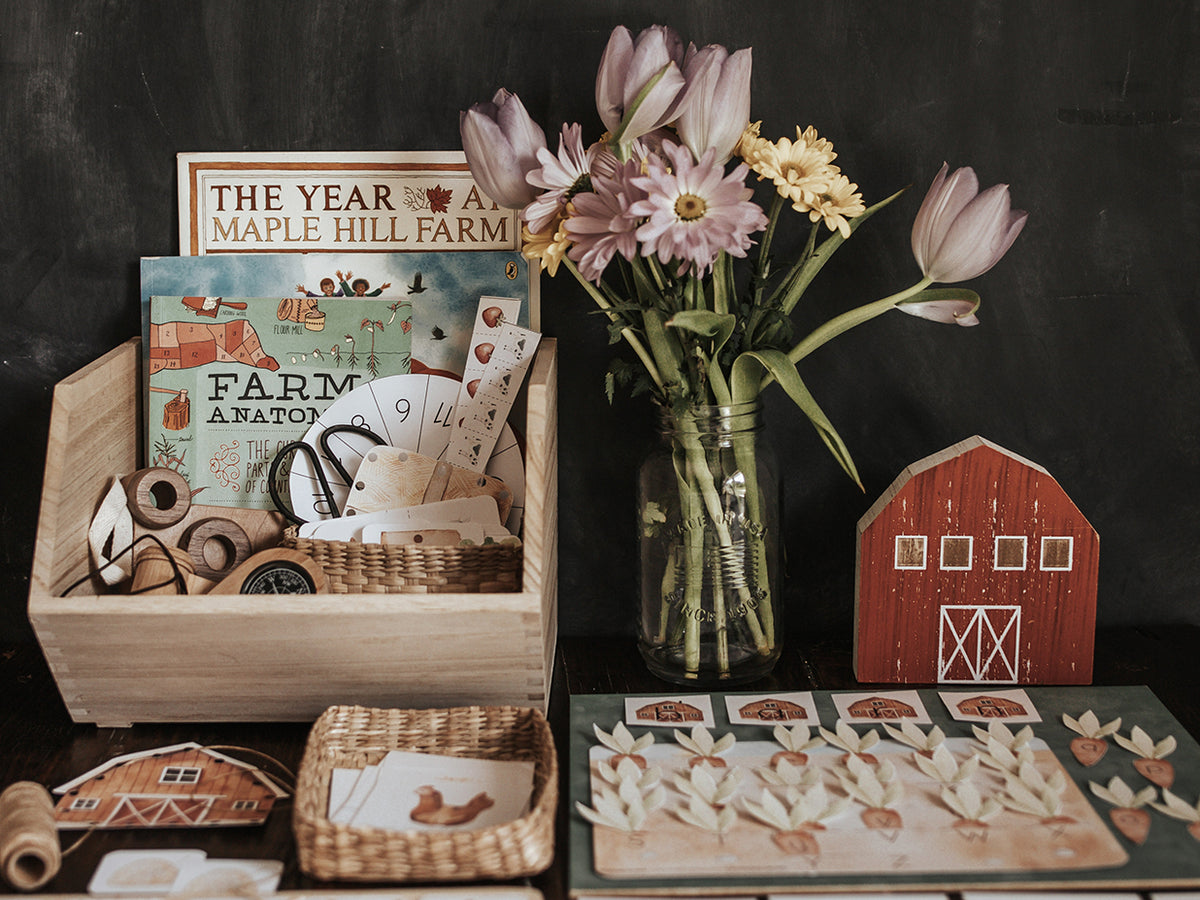 ON THE FARM MORNING BASKET – Whimsy Printables Shop