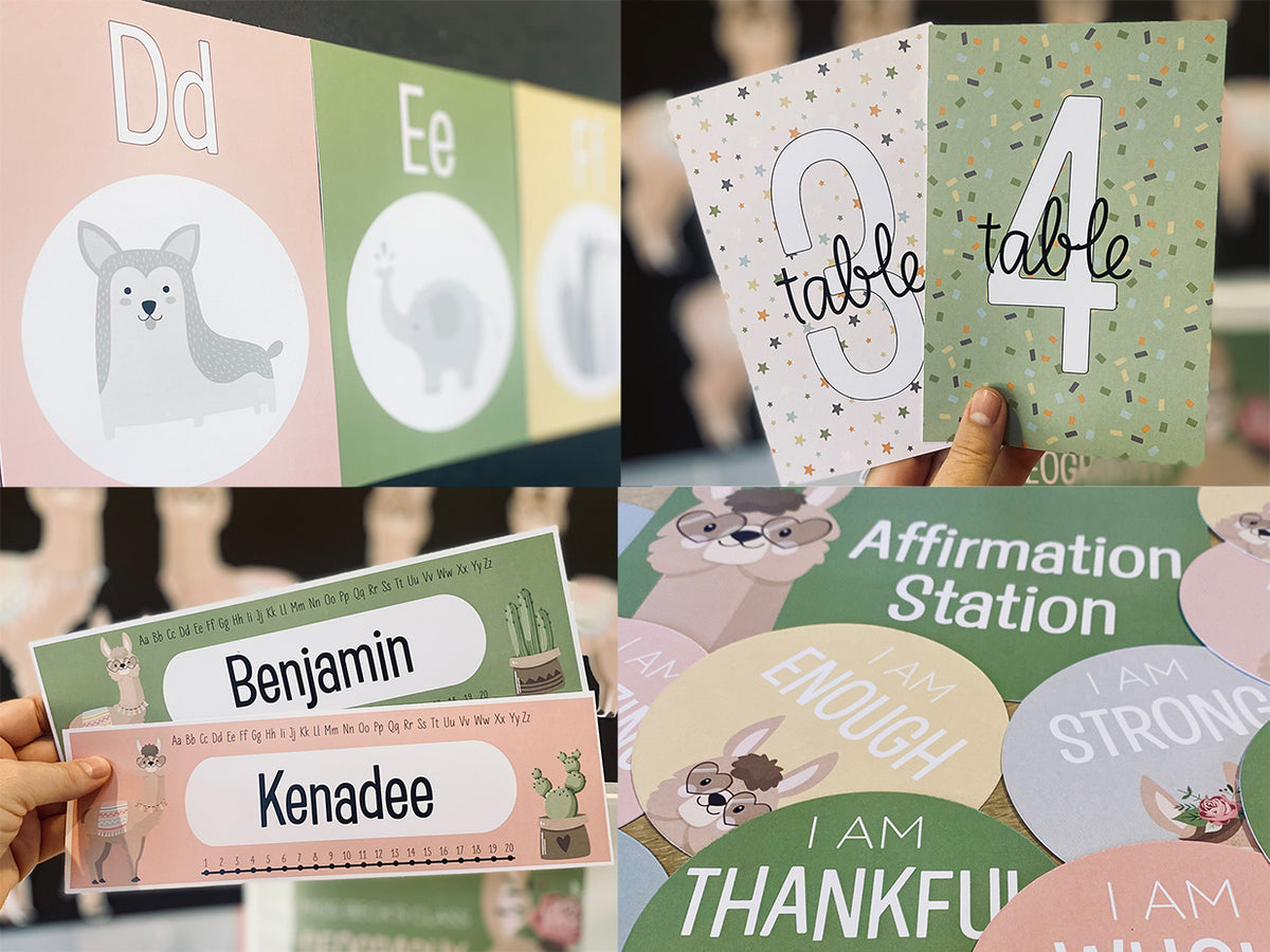 DRAMA LLAMA CLASSROOM BUNDLE – Whimsy Printables Shop