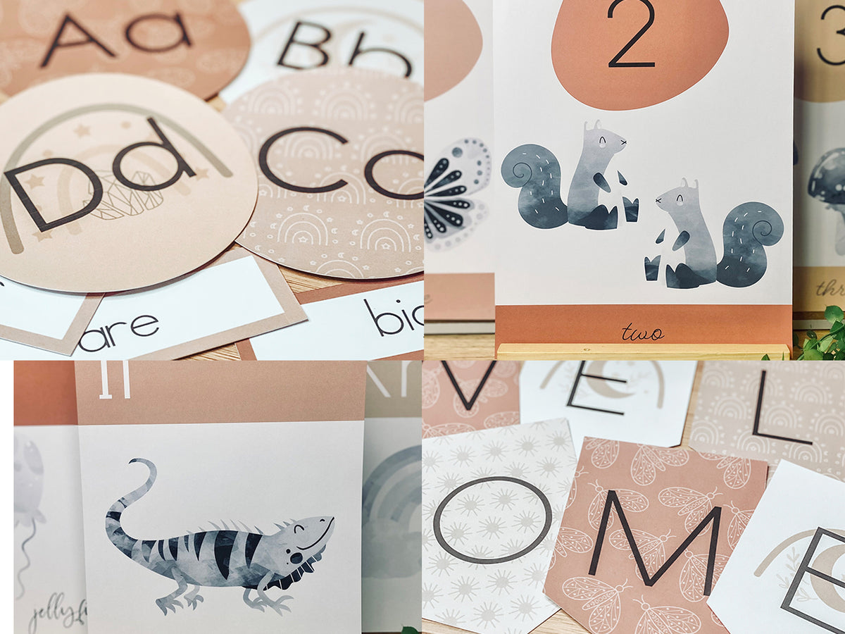 COMPLETE DECOR PACK - BOHO BUTTERFLY – Whimsy Printables Shop