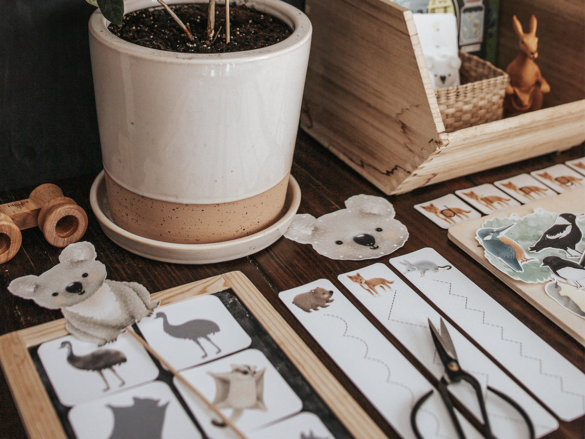 AUSTRALIAN ANIMAL MORNING BASKET – Whimsy Printables Shop