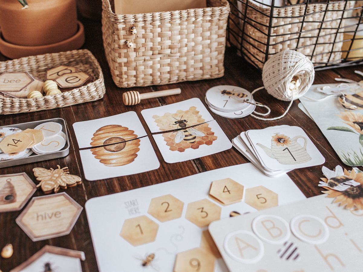 BEEKEEPING MORNING BASKET – Whimsy Printables Shop