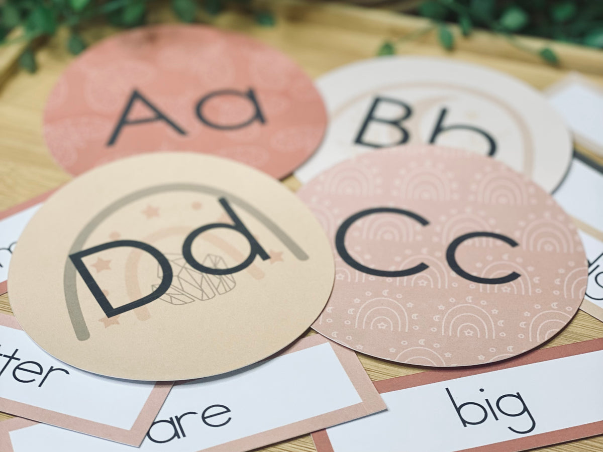 WORD WALL - BOHO BUTTERFLY – Whimsy Printables Shop