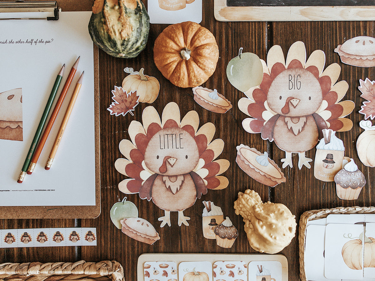 THANSKGIVING MORNING BASKET – Whimsy Printables Shop