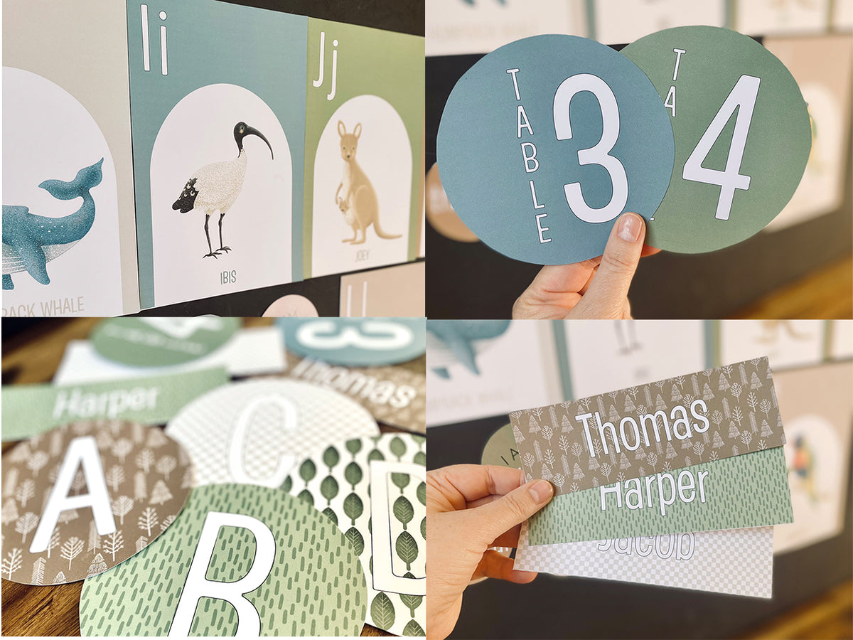 AUSTRALIAN BUSH CLASSROOM BUNDLE – Whimsy Printables Shop