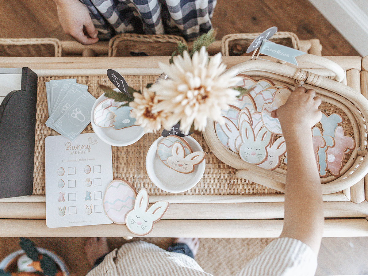 BUNNY BAKERY DRAMATIC PLAY SET – Whimsy Printables Shop