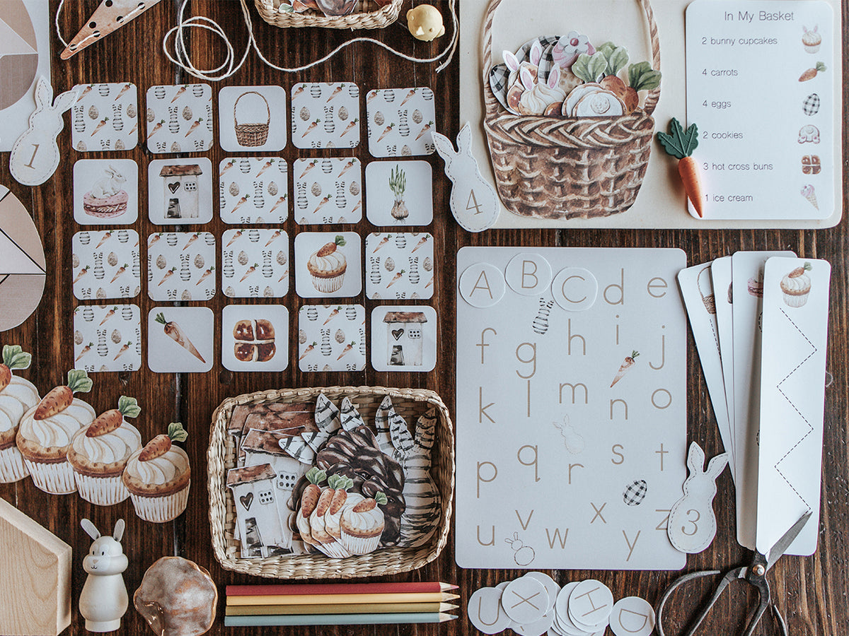 EASTER MORNING BASKET – Whimsy Printables Shop