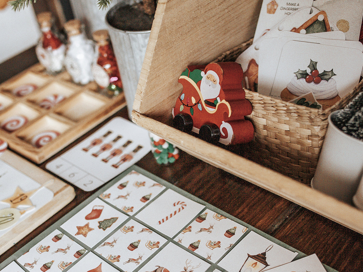 HOLLY JOLLY CHRISTMAS MORNING BASKET – Whimsy Printables Shop