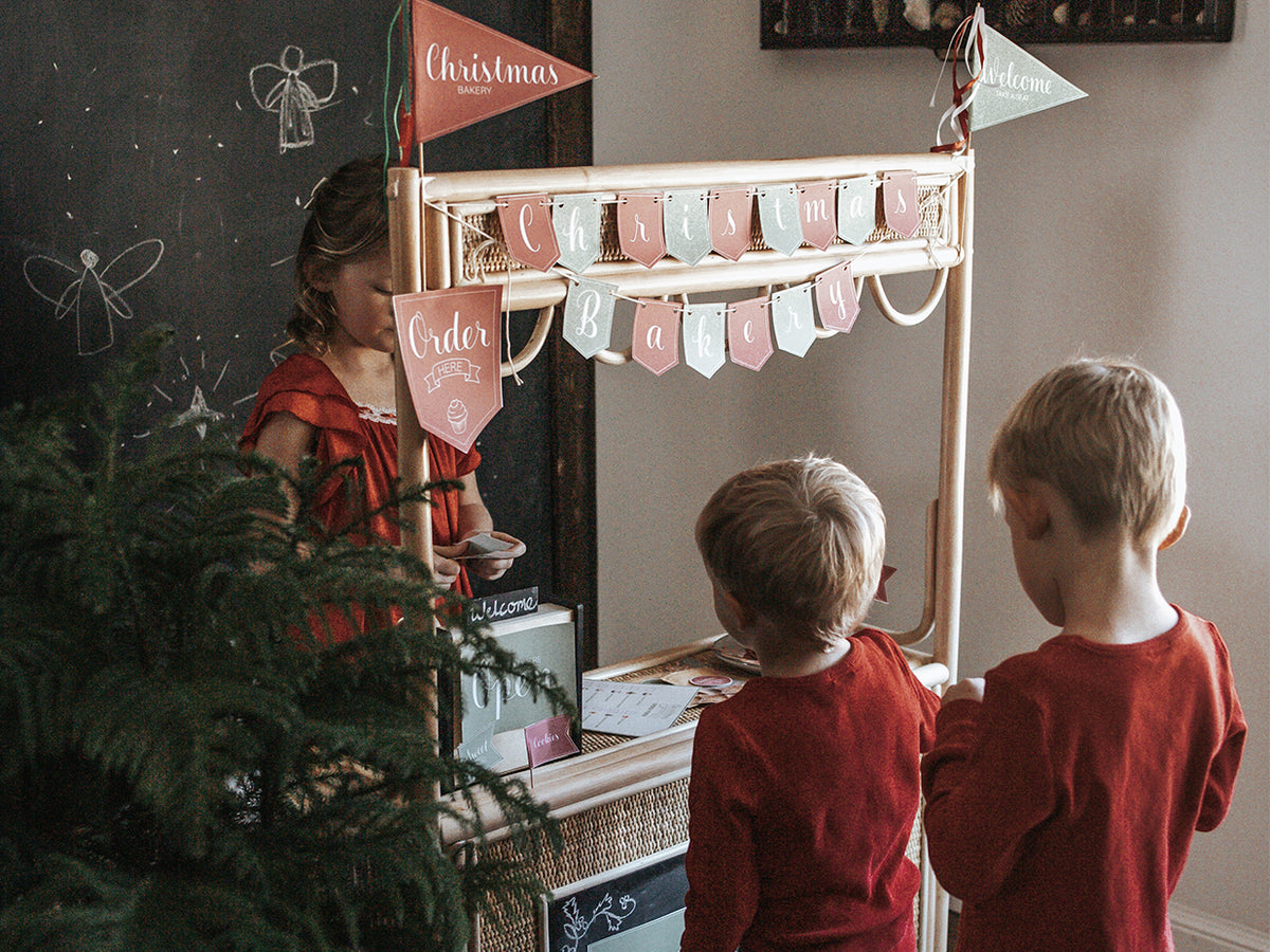 CHRISTMAS BAKERY DRAMATIC PLAY SET – Whimsy Printables Shop